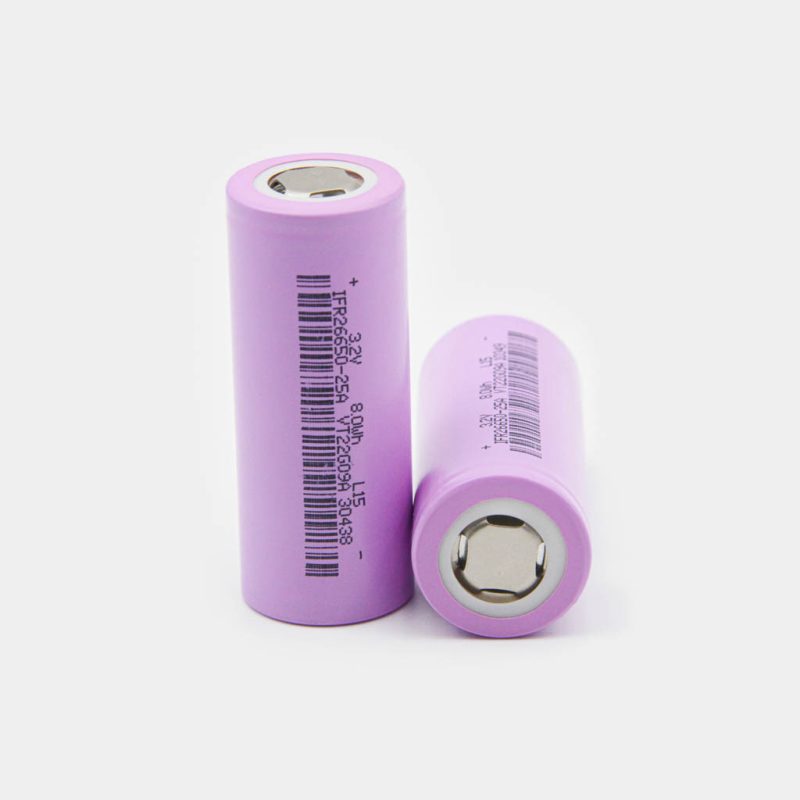 IFR26650-2500mAh LiFePO4 Battery Cell-PLB battery