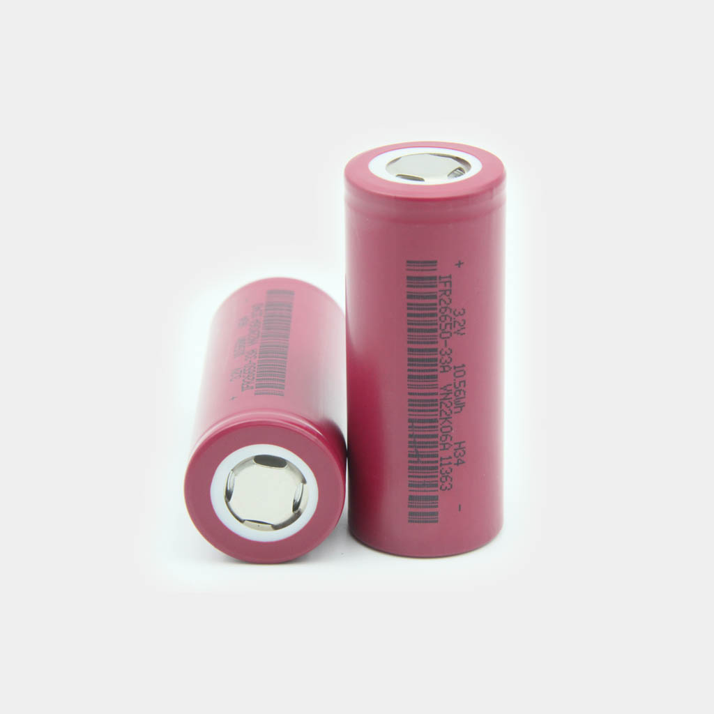 IFR26650-3300mAh LiFePO4 Battery Cell-Custom Lithium ion Battery Pack ...