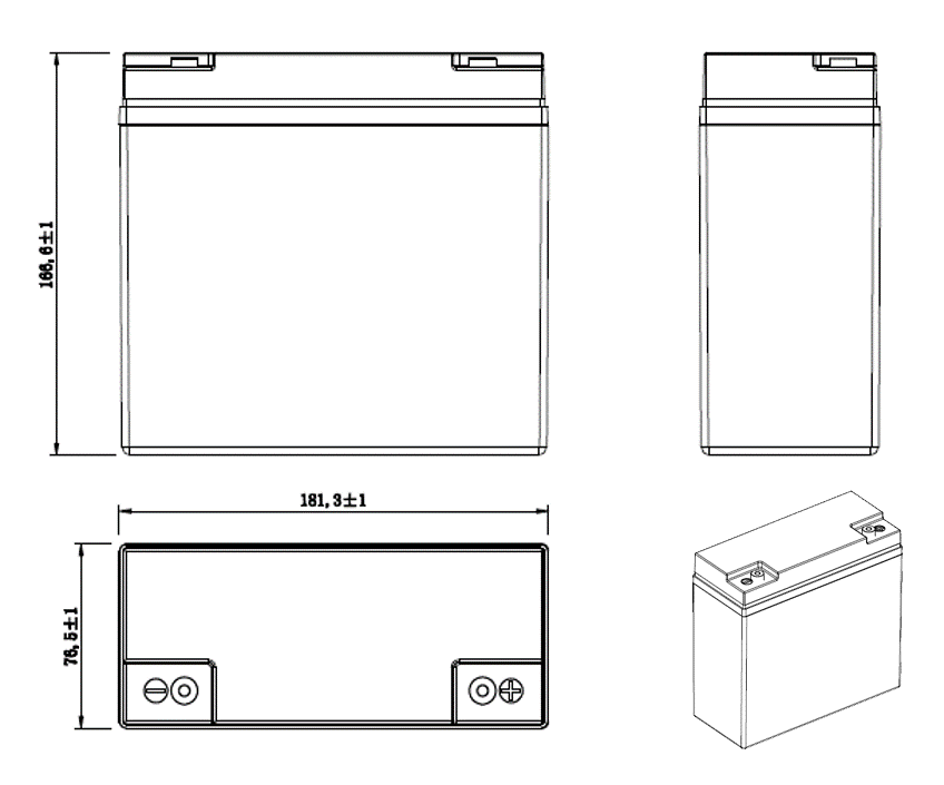 25.6V 9Ah Output Power 1.5KVA LiFePO4 UPS Battery-Custom Lithium ion ...