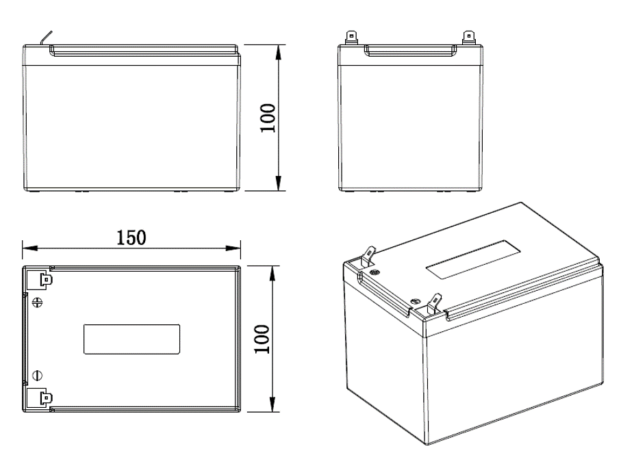 12.8V 11.4Ah 4S3P Lithium Battery-Custom Lithium ion Battery Pack ...