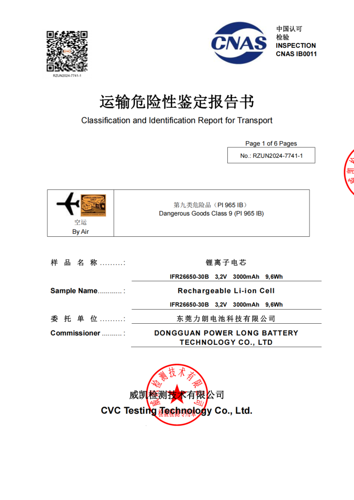 All Certificates-Custom Lithium ion Battery Pack Solution Manufacturer ...